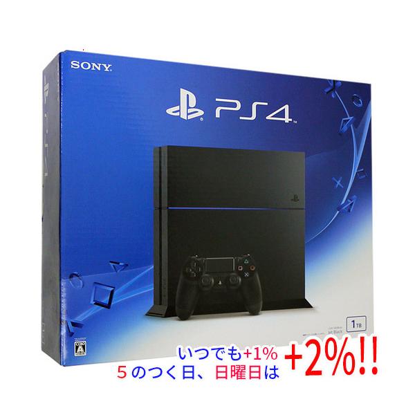 【商品名：】SONY プレイステーション4 1TB ブラック CUH-1200BB01 コントローラーなし 元箱あり　／　【商品状態：】動作確認済みの中古品です。／ ／ ※中古品ですので、傷、汚れ等ある場合がございます。／ ご理解の上、ご検...