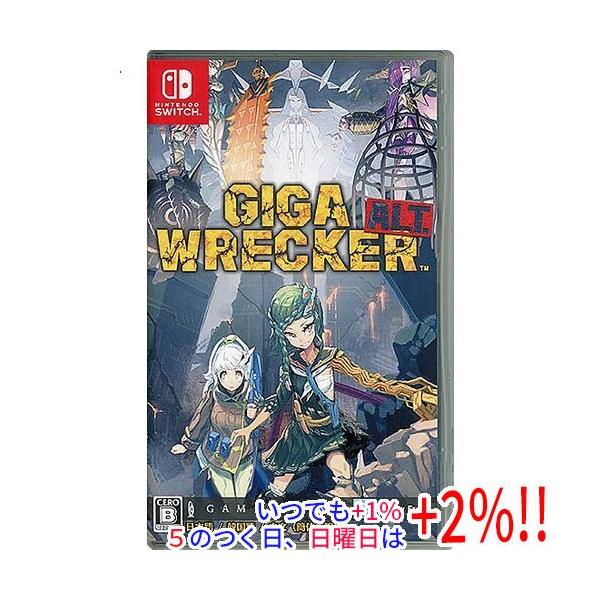 【商品名：】GIGA WRECKER ALT.(ギガレッカーオルト) Nintendo Switch　／　【商品状態：】開封済みの中古品です。☆ケース付き！／／※本商品は、製品の性質上、返品はお受けできませんのでご了承ください。　／　【検索...
