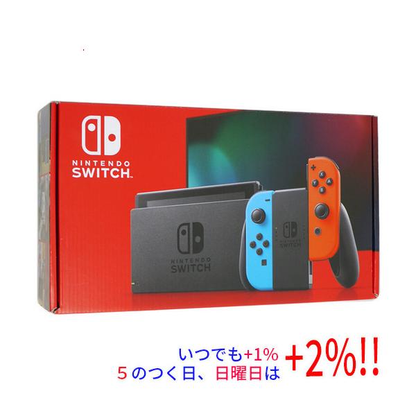 【商品名：】任天堂 Nintendo Switch バッテリー拡張モデル HAD-S-KABAA ネオンブルー・ネオンレッド Joy-Con(R)なし 元箱あり　／　【商品状態：】動作確認済みの中古品です。／ ／ ※中古品ですので、傷、汚れ...
