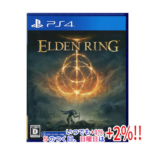 【商品名：】ELDEN RING(エルデンリング) PS4　／　【商品状態：】開封済みの中古品です。☆ケース付き！／／※本商品は、製品の性質上、返品はお受けできませんのでご了承ください。　／　【検索用キーワード：】≪プレイステーション4 ソ...