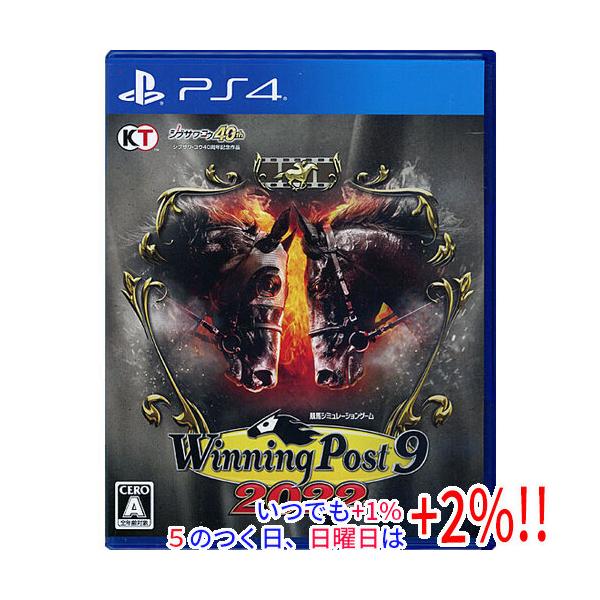 【商品名：】Winning Post 9 2022 PS4　／　【商品状態：】開封済みの中古品です。☆ケース付き！／／※本商品は、製品の性質上、返品はお受けできませんのでご了承ください。　／　【検索用キーワード：】≪プレイステーション4 ソ...