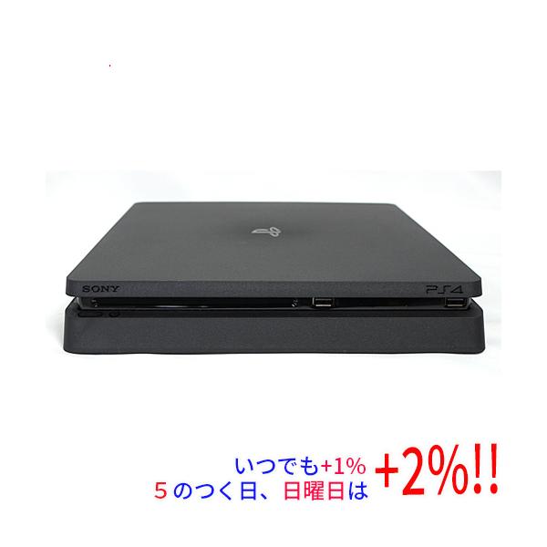 【商品名：】SONY プレイステーション4 500GB ブラック CUH-2000AB01 コントローラー・ゴム足なし　／　【商品状態：】動作確認済みの中古品です。／ ※ゴム足が欠品しております。 ／ ／ ※中古品ですので、傷、汚れ等ある場...