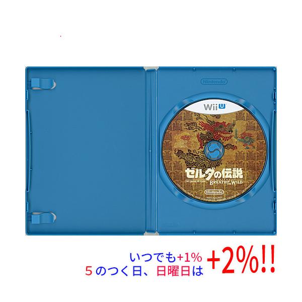 【商品名：】ゼルダの伝説 ブレス オブ ザ ワイルド Wii U  ディスクのみ　／　【商品状態：】開封済みの中古品です。※ディスクのみの出品です。／／※本商品は、製品の性質上、返品はお受けできませんのでご了承ください。　／　【検索用キーワ...