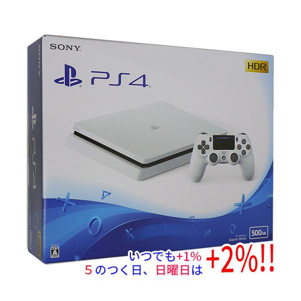 【商品名：】SONY プレイステーション4 500GB ホワイト CUH-2100AB02 コントローラーなし 元箱あり　／　【商品状態：】動作確認済みの中古品です。／ ／ ※中古品ですので、傷、汚れ等ある場合がございます。／ ご理解の上、...