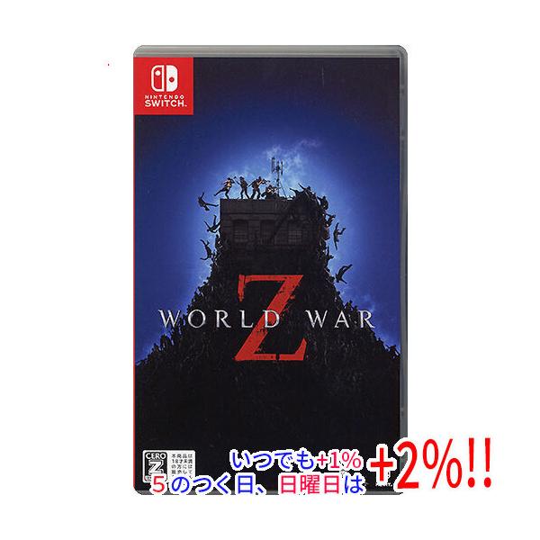 【商品名：】WORLD WAR Z Nintendo Switch　／　【商品状態：】商品状態:開封済みの中古品です。☆ケース付き！／／※本商品は、製品の性質上、返品はお受けできませんのでご了承ください。また、18歳未満の方のご購入はご遠慮...