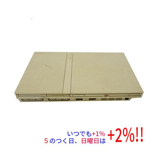 【商品名：】SONY プレイステーション2 ホワイト SCPH-75000CW 本体のみ 本体いたみ　／　【商品状態：】動作確認済の中古品です。／ ／ ※本体に目立った汚れ・いたみのある品となります。　／　【検索用キーワード：】≪PS2 ゲ...