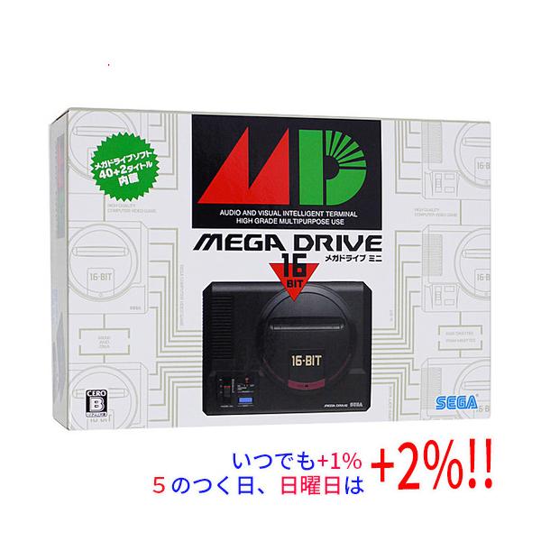 【商品名：】SEGA メガドライブミニ HAA-2520 外箱いたみ 元箱あり　／　【商品状態：】動作確認済みの中古品です。／／※外箱に破れや潰れ等の傷み、もしくは汚れがある商品となっております。／／※中古品ですので、傷、汚れ等がございます...