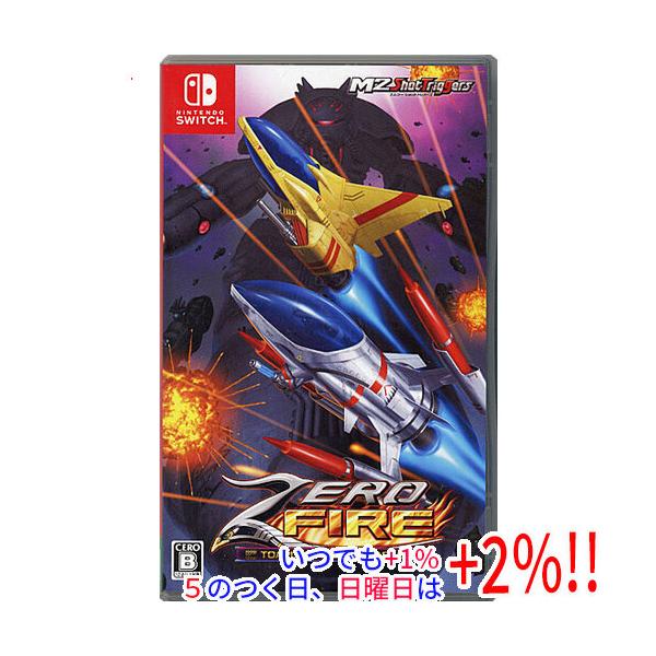 【商品名：】ゼロファイアー - TOAPLAN ARCADE GARAGE - Nintendo Switch　／　【商品状態：】開封済みの中古品です。☆ケース・説明書付き！／／※本商品は、製品の性質上、返品はお受けできませんのでご了承くだ...