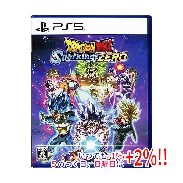 【商品名：】ドラゴンボール Sparking！ ZERO PS5　／　【商品状態：】開封済みの中古品です。☆ケース付き！／／※本商品は、製品の性質上、返品はお受けできませんのでご了承ください。　／　【検索用キーワード：】≪プレイステーション...