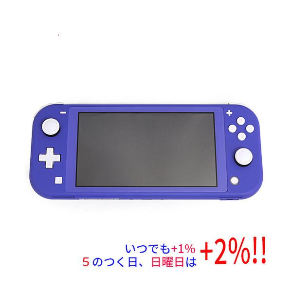 【商品名：】任天堂 Nintendo Switch Lite(ニンテンドースイッチ ライト) HDH-S-BBZAA ブルー 本体のみ 本体いたみ　／　【商品状態：】動作確認済みの中古品です。／／※ZL・ZRボタンに変色が見られます。／／※...