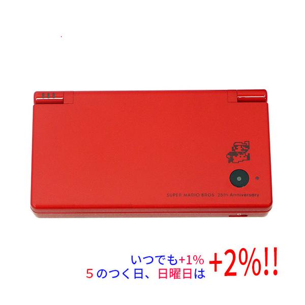 【商品名：】任天堂 ニンテンドーDSi スーパーマリオ25周年仕様 ACアダプタなし 液晶画面いたみ　／　【商品状態：】動作確認済みの中古品です。／／※液晶画面に黄ばみが見られます。／／※中古品ですので、傷、汚れ等がございます。／ご理解の上...