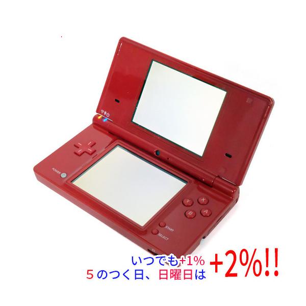 【商品名：】任天堂 ニンテンドーDSi レッド TWL-S-RA 液晶画面いたみ　／　【商品状態：】動作確認済みの中古品です。／／※液晶画面に液晶焼けが見られます。／／※中古品ですので、傷、汚れ等がございます。／ご理解の上、ご検討お願いしま...