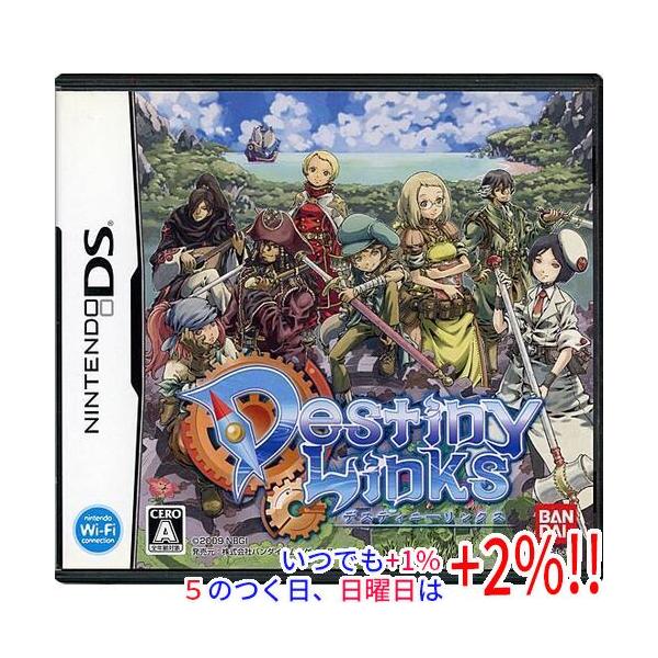 【商品名：】デスティニーリンクス DS　／　【商品状態：】開封済みの中古品です。☆ケース・説明書付き！／／※本商品は、製品の性質上、返品はお受けできませんのでご了承ください。　／　【検索用キーワード：】≪ニンテンドーDS 即納≫ デスティニ...