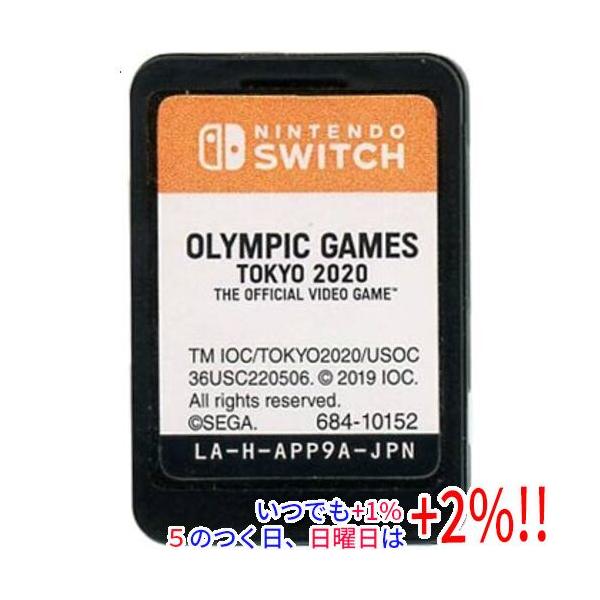 【商品名：】東京2020オリンピック The Official Video Game Nintendo Switch  ソフトのみ ラベルいたみ　／　【商品状態：】開封済みの中古品です。※ソフトのみの出品です。※ラベルに染み・キズ・日焼けな...