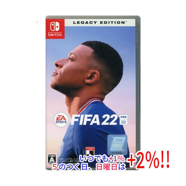 【商品名：】FIFA 22 Legacy Edition Nintendo Switch ケースいたみ　／　【商品状態：】開封済みの中古品です。☆ケース付き！※ケースに割れ・日焼けなどの傷みが見られます。(画像はイメージです。)／／※本商品...
