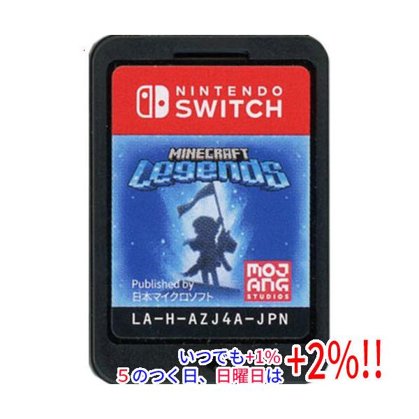 【商品名：】Minecraft Legends(マインクラフト レジェンズ) Nintendo Switch  ソフトのみ　／　【商品状態：】開封済みの中古品です。※ソフトのみの出品です。／／※本商品は、製品の性質上、返品はお受けできません...