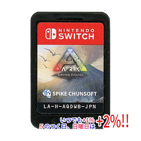 【商品名：】ARK： Survival Evolved Nintendo Switch  ソフトのみ　／　【商品状態：】開封済みの中古品です。※ソフトのみの出品です。／／※本商品は、製品の性質上、返品はお受けできませんのでご了承ください。　...