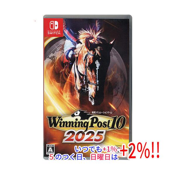 【商品名：】Winning Post 10 2025 Nintendo Switch　／　【商品状態：】開封済みの中古品です。☆ケース付き！／／※本商品は、製品の性質上、返品はお受けできませんのでご了承ください。　／　【検索用キーワード：】...