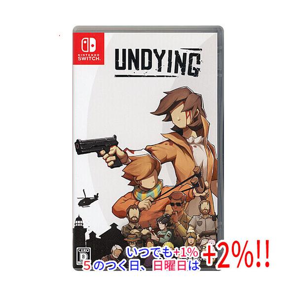 【商品名：】Undying(アンダイイング) Nintendo Switch ステッカーなし　／　【商品状態：】開封済みの中古品です。☆ケース付き！※Switch限定版スキンDLCコード、タイトルロゴステッカーがありません。ご理解の上、ご検...