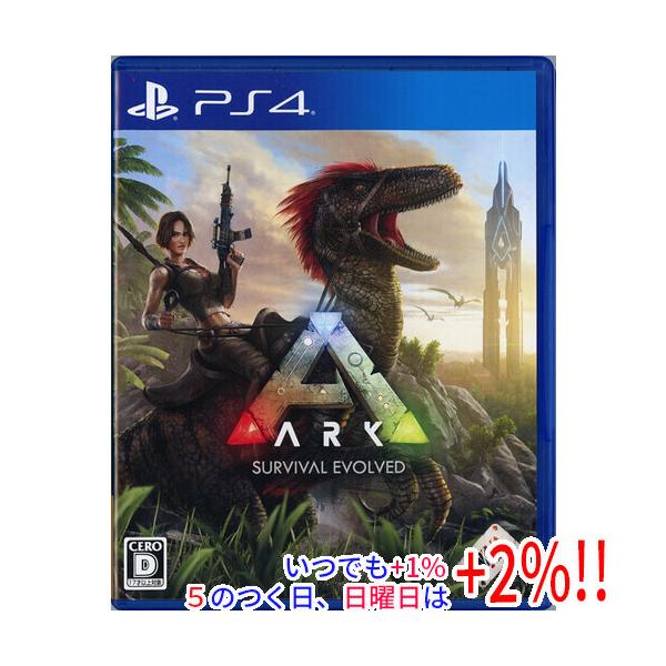 【商品名：】ARK： Survival Evolved PS4 ディスク傷　／　【商品状態：】開封済みの中古品です。☆ケース・説明書付き！／／※ディスク全体に薄い傷が見られますが、ゲームのプレイには問題ないレベルとなっております。／／※本商...