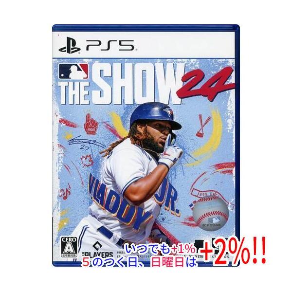 【商品名：】MLB The Show 24 英語版 PS5　／　【商品状態：】開封済みの中古品です。☆ケース付き！／／※本商品は、製品の性質上、返品はお受けできませんのでご了承ください。　／　【検索用キーワード：】≪プレイステーション5 ソ...