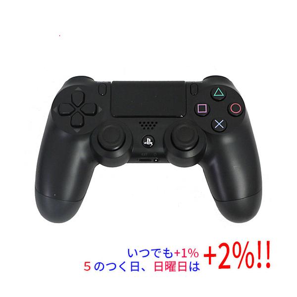 【商品名：】SONY ワイヤレスコントローラ DUALSHOCK4 ブラック CUH-ZCT1J 本体のみ 型番シールなし 本体いたみ　／　【商品状態：】動作確認済みの中古品です。／／※型番シールはありません。／／※本体に目立った汚れが見ら...
