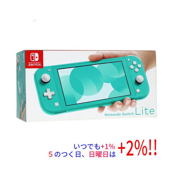 【商品名：】任天堂 Nintendo Switch Lite(ニンテンドースイッチ ライト) HDH-S-BAZAA ターコイズ 本体のみ 液晶画面いたみ 元箱あり　／　【商品状態：】動作確認済みの中古品です。／／※液晶画面に日焼けが見られ...