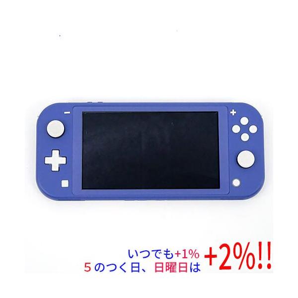 【商品名：】任天堂 Nintendo Switch Lite(ニンテンドースイッチ ライト) HDH-S-BBZAA ブルー 本体のみ 液晶画面いたみ　／　【商品状態：】動作確認済みの中古品です。／※液晶画面にキズ・汚れなどの傷みが見られま...