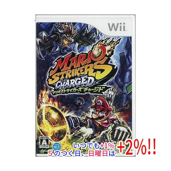 【商品名：】マリオストライカーズチャージド Wii 説明書なし・ディスク傷　／　【商品状態：】開封済みの中古品です。☆ケース付き！※説明書はありません。／／※ディスク全体に薄い傷が見られますが、ゲームのプレイには問題ないレベルとなっておりま...