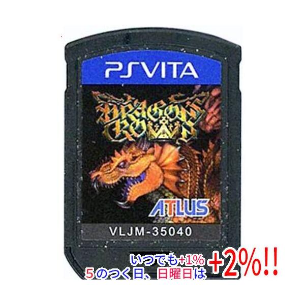 【商品名：】ドラゴンズクラウン PS Vita  ソフトのみ　／　【商品状態：】開封済みの中古品です。※ソフトのみの出品です。／／※本商品は、製品の性質上、返品はお受けできませんのでご了承ください。　／　【検索用キーワード：】≪アクションア...