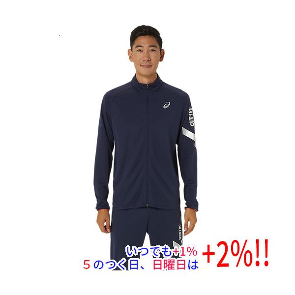 【商品名：】asics アシックス Mサイズ A-I-Mドライストレッチニットジャケット 2031E540 ミッドナイト　／　【商品状態：】新品　／　【検索用キーワード：】≪即納≫ Mサイズ A-I-Mドライストレッチニットジャケット 20...