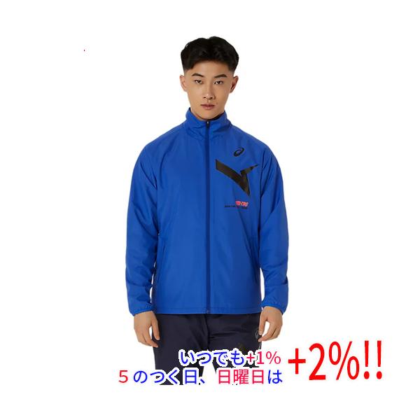 【商品名：】asics アシックス S サイズ AIM-TRG裏トリコットウインドブレーカージャケット 2031E730 トゥルーブルー　／　【商品状態：】新品　／　【検索用キーワード：】≪即納≫ Sサイズ AIM-TRG裏トリコットウイン...