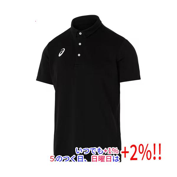 【商品名：】asics アシックス S サイズ ドライ半袖ポロシャツ TEAM POLO SHIRT 2031E953 パフォーマンスブラック　／　【商品状態：】新品　／　【検索用キーワード：】≪即納≫ Sサイズ ドライ半袖ポロシャツ TE...