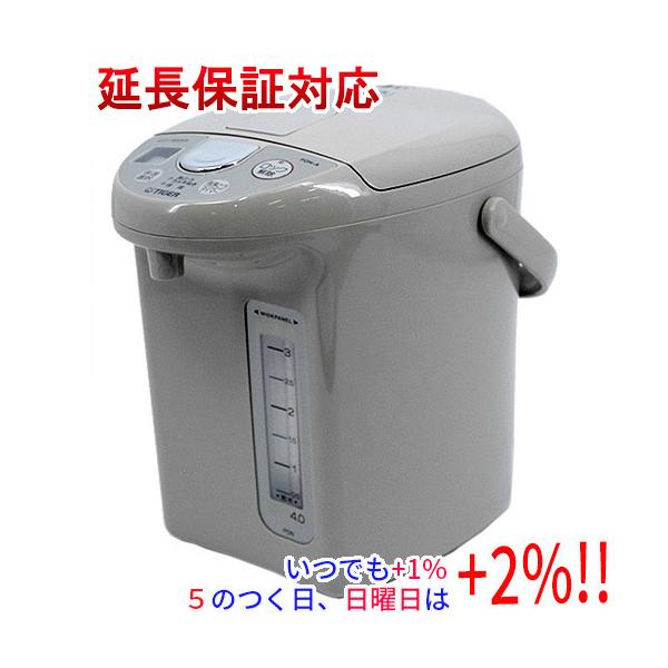 【商品名：】TIGER マイコン電動ポット 4L PDN-A400-CU　／　【商品状態：】新品未使用品　／　【検索用キーワード：】≪タイガー 電気ポット・電気ケトル 即納≫ PDN-A400　／　【型番：】 PDN-A400-CU　／　【...