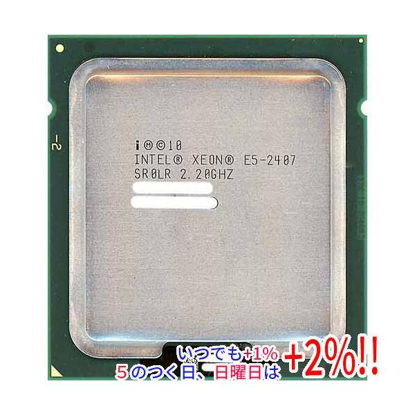 【商品名：】Xeon E5-2407 2.2GHz 10M LGA1356 SR0LR　／　【商品状態：】動作確認済みの中古品です。／ ／ ※中古品ですので、傷、汚れ等ある場合がございます。／ ご理解の上、ご検討お願いします。　／　【検索用...