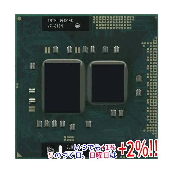【商品名：】Core i7 Mobile I7-640M 2.8GHz PGA988 SLBTN　／　【商品状態：】動作確認済の中古品です。　／　【検索用キーワード：】≪intel インテル CPU≫ Core i7 Mobile I7-6...