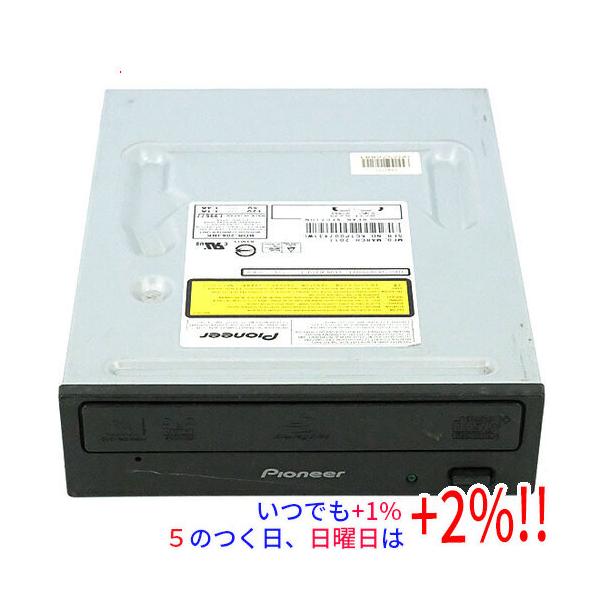 【商品名：】PIONEER 内蔵型ブルーレイドライブ BDR-206JBK　／　【商品状態：】動作確認済みの中古品です。／ ※中古品ですので、傷、汚れ等ある場合がございます。　／　【検索用キーワード：】≪DVD Blu-ray Discパイ...