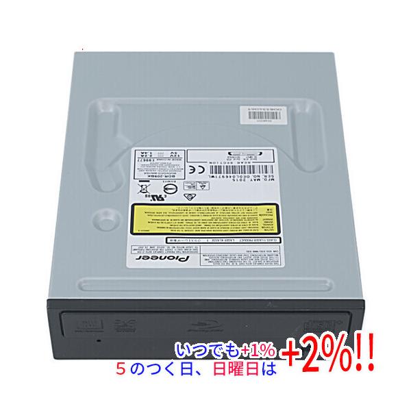 【商品名：】PIONEER 内蔵型ブルーレイドライブ BDR-209BK　／　【商品状態：】動作確認済みの中古品です。／ ／ ※中古品ですので、傷、汚れ等ある場合がございます。／ ご理解の上、ご検討お願いします。　／　【検索用キーワード：】...