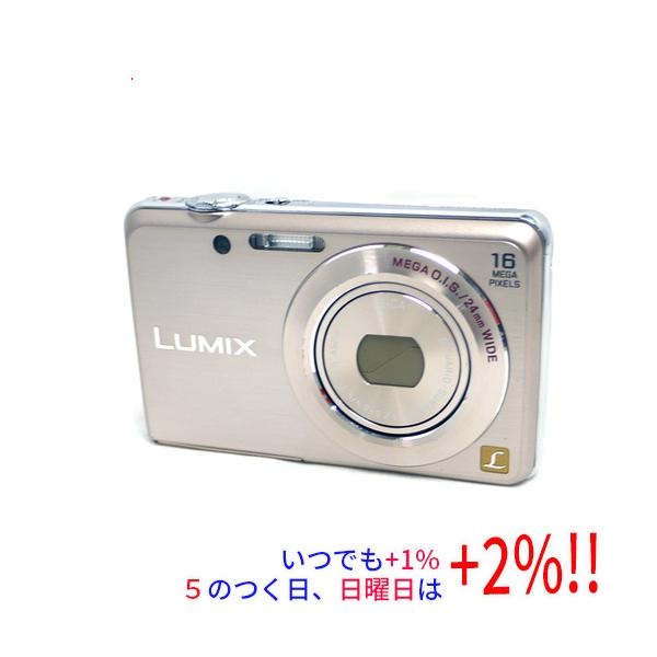 【商品名：】Panasonic LUMIX DMC-FH8-N ゴールド/1610万画素　／　【商品状態：】動作確認済の中古品です。／ ／ ※中古品ですので、傷、汚れ等ある場合がございます。ご理解の上、ご検討お願いします。　／　【検索用キー...