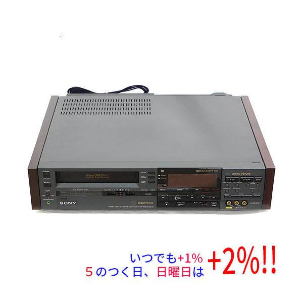 【商品名：】SONY ベータビデオデッキ SL-HF95D　／　【商品状態：】動作確認済みの中古品です。／ ※中古品ですので、傷、汚れ等ある場合がございます。　／　【検索用キーワード：】≪SL-HF95D≫ SL-HF95D　／　【型番：】...