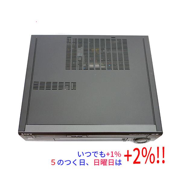 【商品名：】SONY VHSビデオデッキ WV-H4 訳あり　／　【商品状態：】8ミリビデオはテープを入れると出てきません、再生、録画、確認していません。よって8ミリビデオは使用不可の状態にしております。／ ／ ※中古品ですので、傷、汚れ等...
