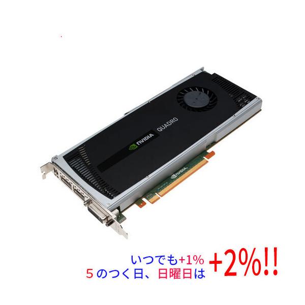 【商品名：】グラフィックボード NVIDIA Quadro 4000 PCIExp 2GB　／　【商品状態：】動作確認済みの中古品です。／ ※中古品ですので、傷、汚れ等ある場合がございます。ご理解の上、ご検討お願いします。　／　【検索用キー...