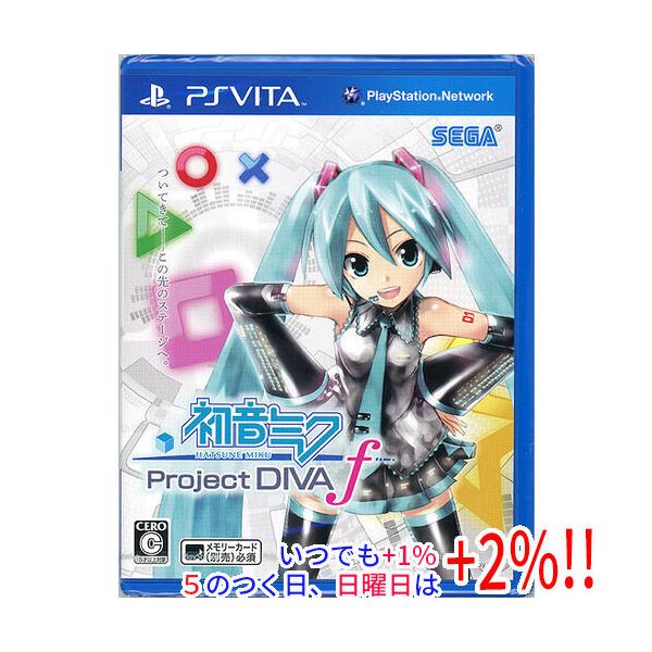 【商品名：】初音ミク -Project DIVA- f PS Vita　／　【商品状態：】新品です。／／※本商品は、製品の性質上、開封後の返品はお受けできませんのでご了承ください。　／　【検索用キーワード：】≪SEGA PlayStatio...