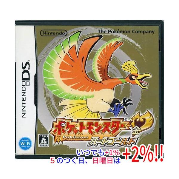 【商品名：】ポケットモンスター ハートゴールド DS ポケウォーカーなし 外箱・説明書なし　／　【商品状態：】開封済みの中古品です。☆ケース付き！／／ ※ポケウォーカー、外箱、説明書がありません。ご理解の上、ご検討よろしくお願いします。／ ...