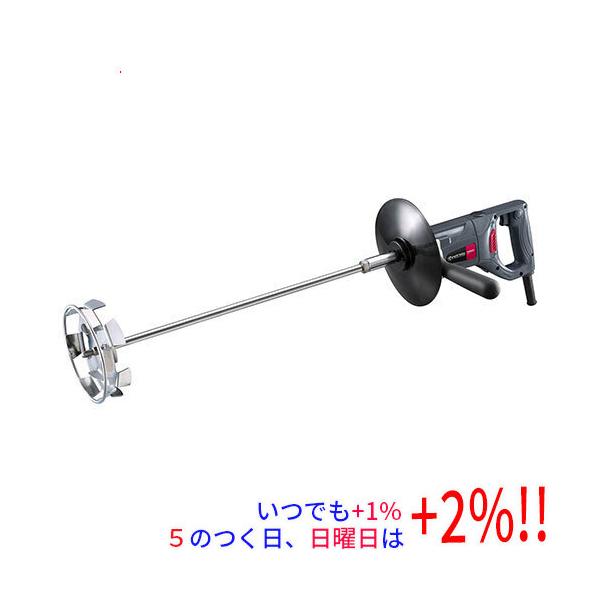 かくはん、練り合わせの時短、効率化を実現するパワーミキサーです。塗料、食品、粘度の低い壁材、粘度の高い壁材、接着剤、モルタル、セメント等の撹拌。860Wのパワフルな中速型の攪拌機です。二重絶縁構造です。●スクリュー径：150mm。●回転数：...