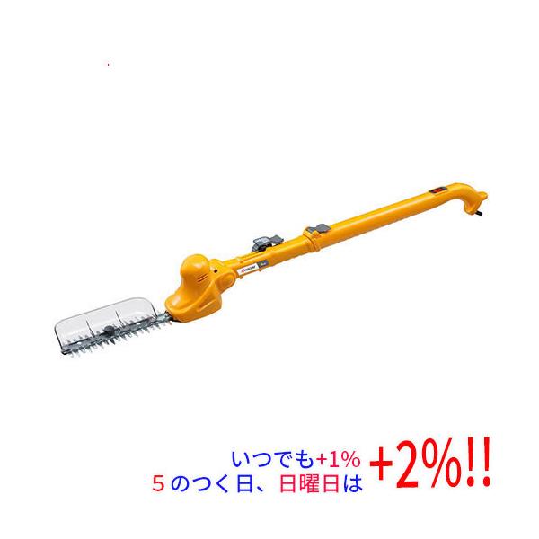 ヘッド角度とパイプ長さが作業に合わせて調節できる高い生垣や手の届きにくいところの刈り込みに適したポールヘッジトリマーです。高いところや手の届きにくいところにある生垣の刈込み、庭木の整枝・剪定。刈り込み場所に合わせてパイプを全長1220〜14...