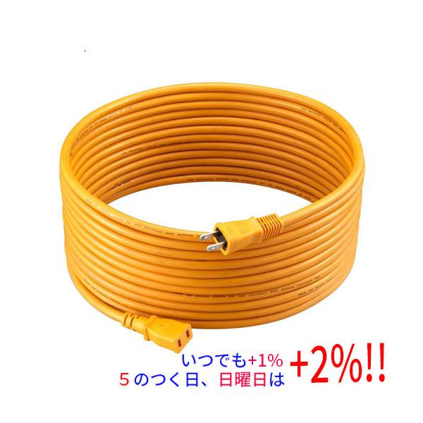 ブロワバキューム用のアクセサリーです。ブロワバキューム用アクセサリー。ブロワバキューム用の黄色10m延長コードです。●規格：0.75mm2×2芯。●長さ：10m。●品名コード：6077127。●適用機種：AB-1120・AB-1620・AB...