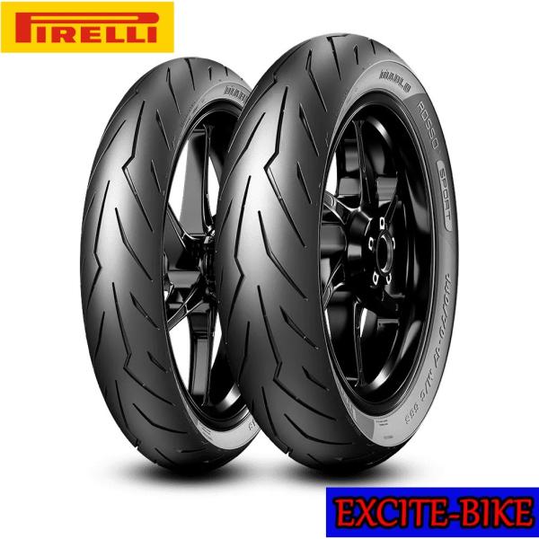 PIRELLI DIABLO ROSSO SPORT  前後セット 90/80-17 46S  130/70-17 62Sピレリ ディアブロ ロッソ スポーツ  前後セット 90/80-17 46S  130/70-17 62S