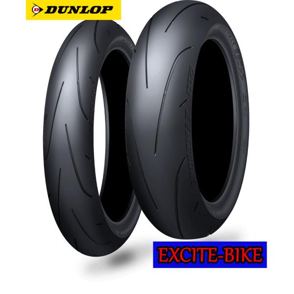 DUNLOP SPORTMAX Q5S  前後セット  120/70ZR17 （58W）　190/55ZR17 （75W） ダンロップ スポーツマックス キュー5S  前後セット  120/70ZR17 （58W）　190/55ZR17 （...