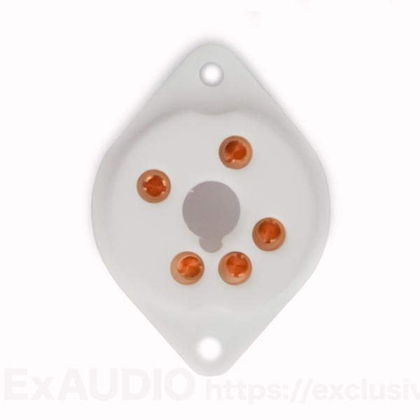 適合真空管5U4G, GZ33, GZ34, WE274B etc.取付穴30φビス間隔38.2mmUS-8Pタイプと差し間違いを防ぐことができます。使用している素材の説明フッ素樹脂：正式名は四フッ化エチレン、電気絶縁性と誘電率はあらゆる固...